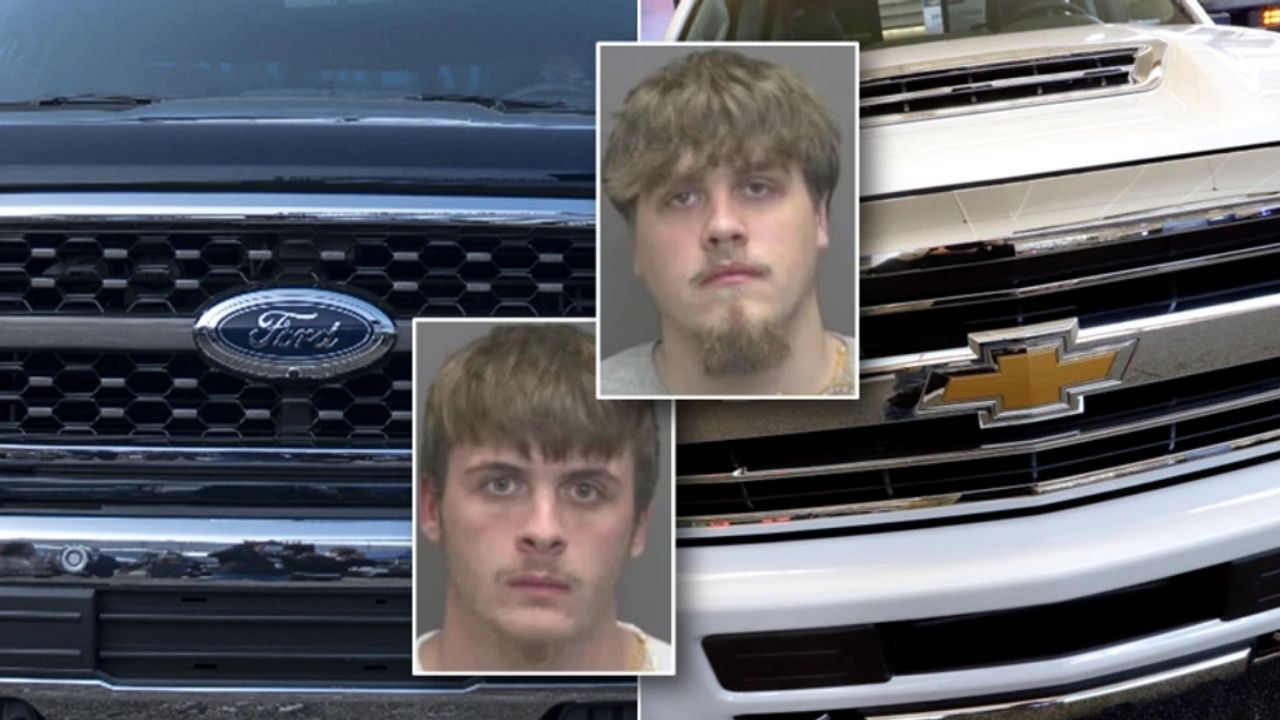 2 Indiana men taken into custody after 'Ford vs Chevy' antics take form ...